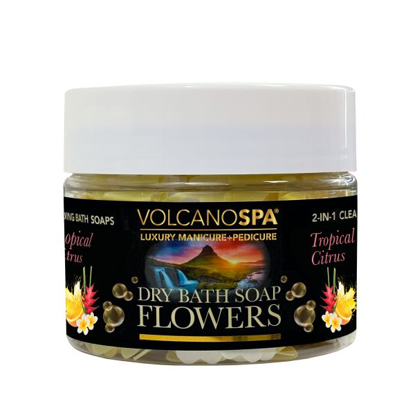 Volcano Spa Dry Bath Soap Flowers "Tropical Citrus" – Take Over Nail ...