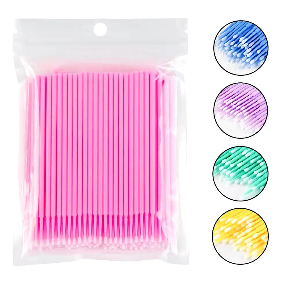Disposable Micro Applicators 100pc – Take Over Nail & Lash Supplies